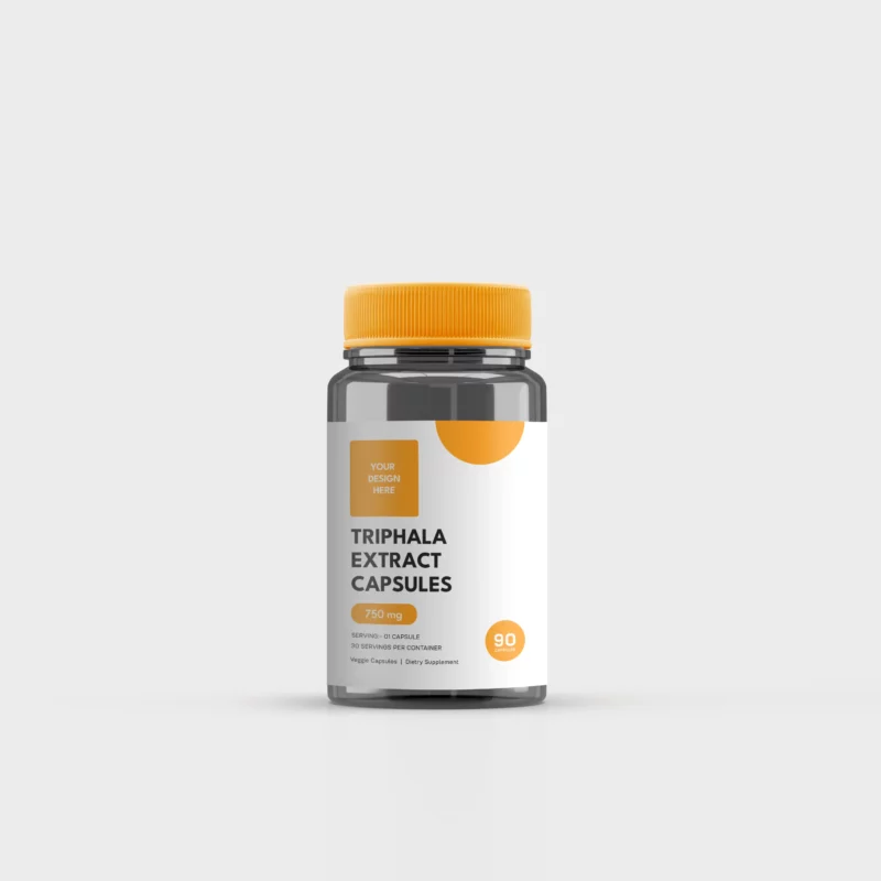 Triphala 750mg Extract Capsules | Expert Nutraceutical Manufacturers